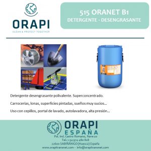 ORANET B1 - Orapi Maintenance Iberia