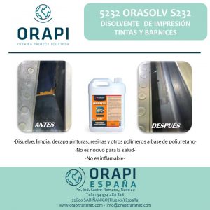 ORASOLV S232 - Orapi Maintenance Iberia